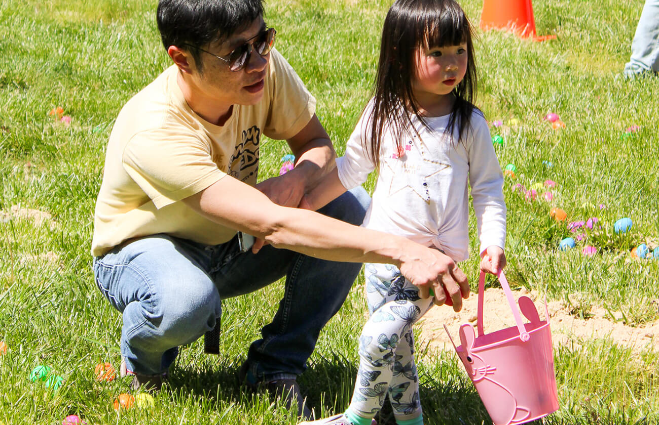 Easter Egg Hunt - Gilroy Gardens Family Theme Park